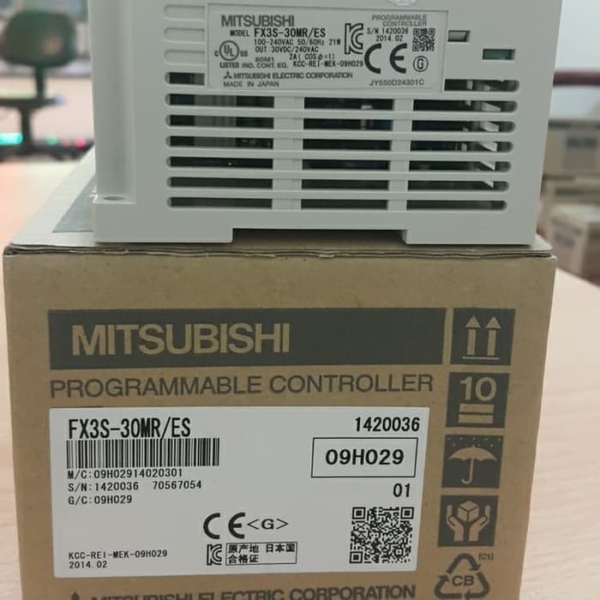 PLC MODEL:FX3S-30MR/ES [MITSUBISHI] - www.automation.overwin.co.th
